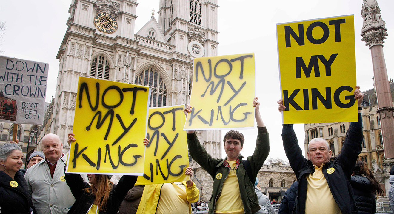 Transforming Society ~ Not my king, not my government